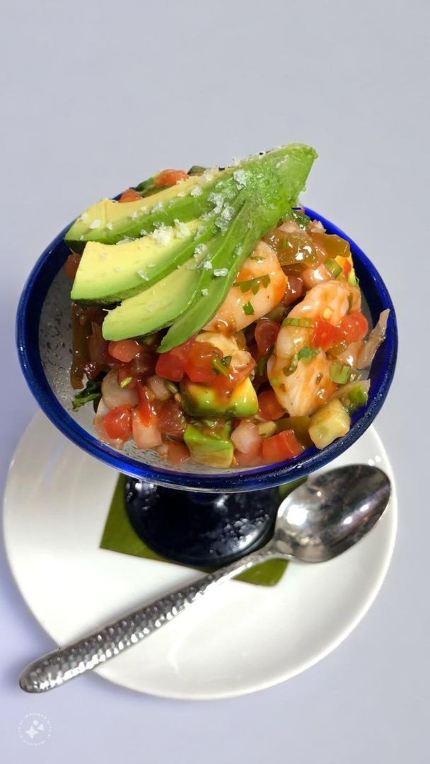 Empire Hotel, NYC - Grilled Shrimp Alambre.