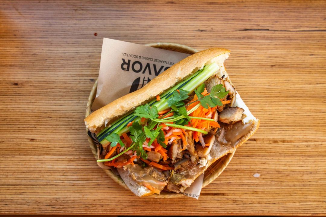 BBQ Five Spice Chicken Banh Mi | Savor Vietnamese Cuisine