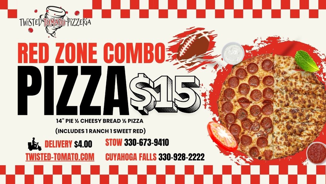 Twisted Tomato Pizzeria-Stow - The Mac Attack!