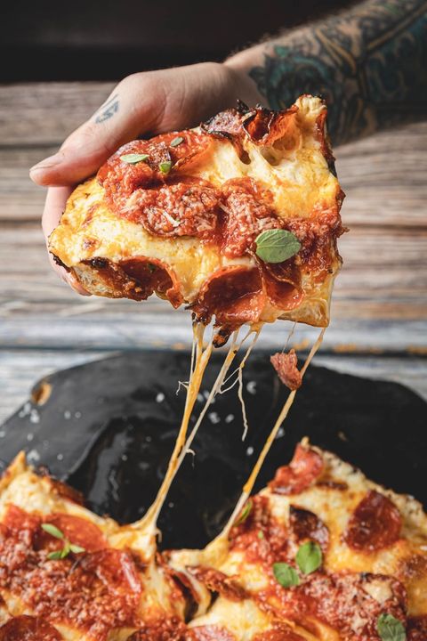 Gold Tooth Tony's Detroit Pizza - Bellaire - Big Ole Quart of House ...