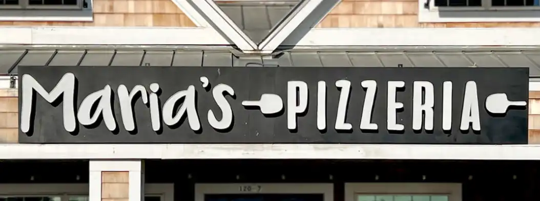 Maria's Pizzeria - Basil oil infused burrata