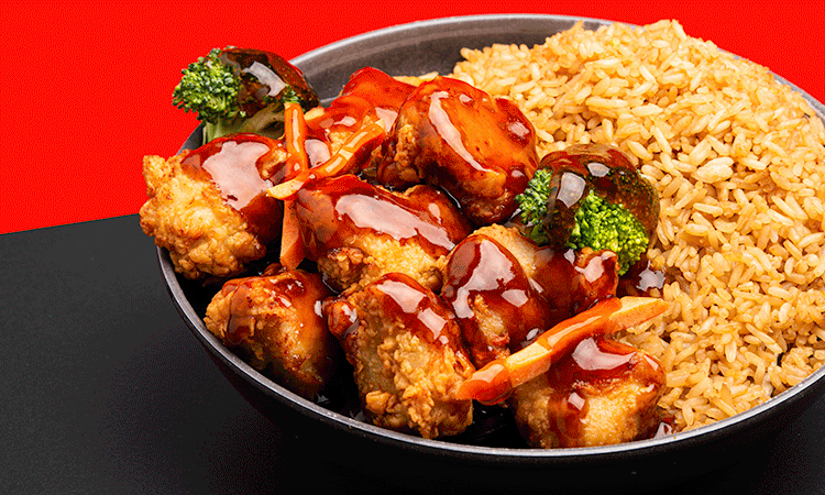 The Wok on Scenic - Orange Chicken