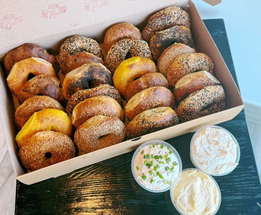 Grandpa’s Bagels 128 South Main St. - 24 Boxed Bagels | Butter | 3 lbs ...