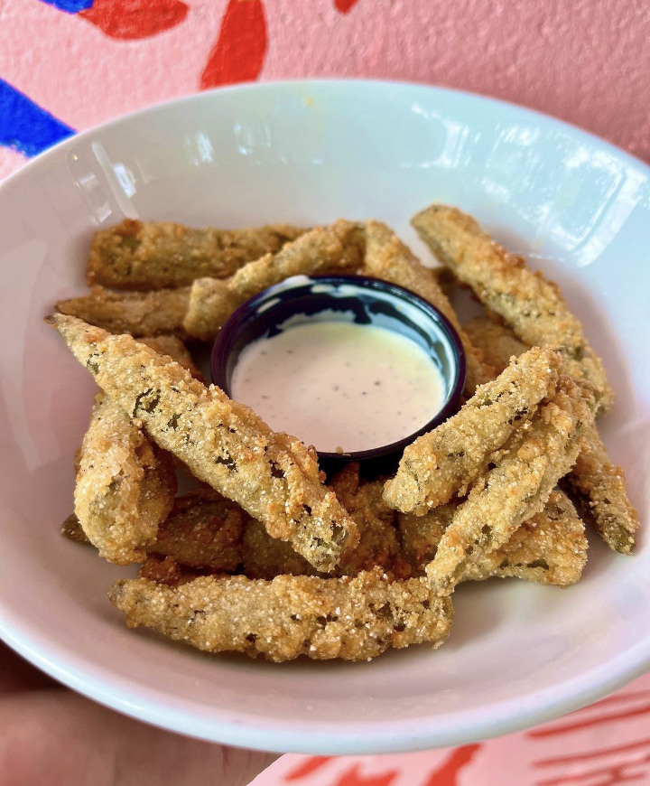 Flock Shop Spartanburg - Fried Dill Pickles