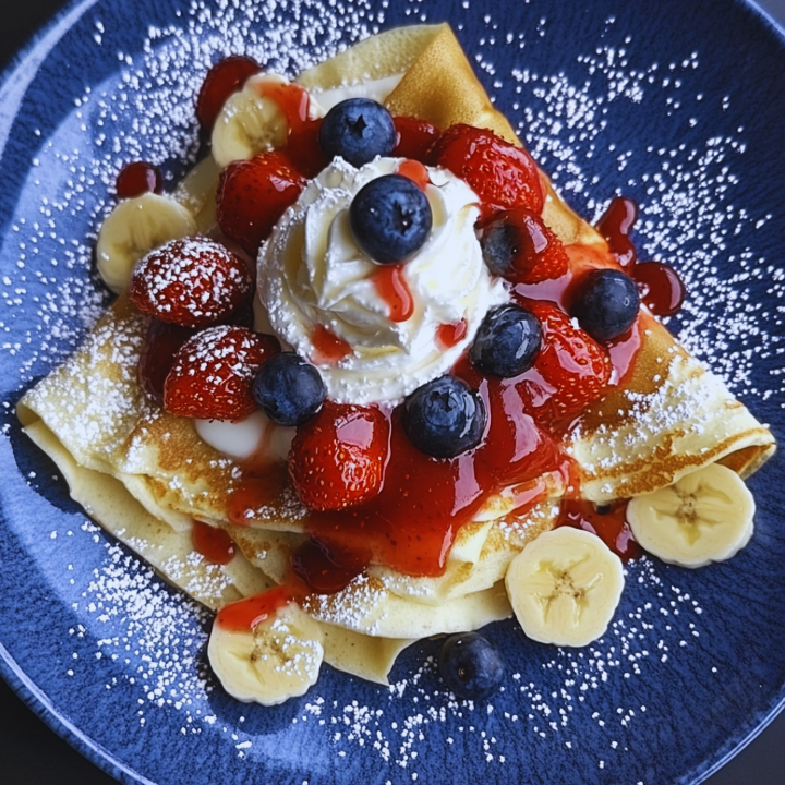Fruit & Yogurt Crepe | Allegheny Creamery and Crepes