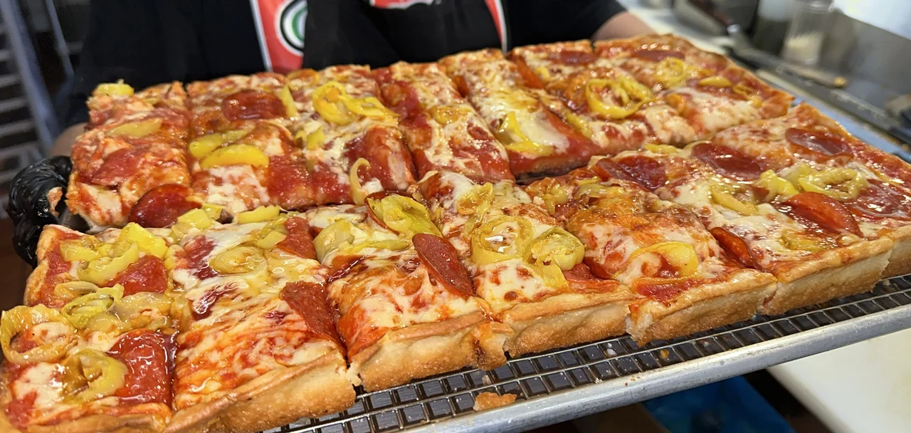 Turco's Pizza New Castle - Sauce & Cheese puff - Turco’s red sauce ...