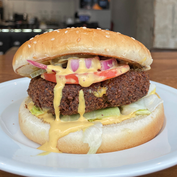 Falafel Burger | Grand Mediterranean