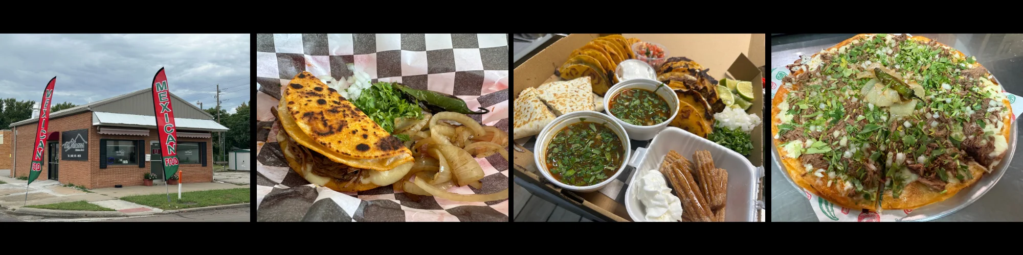 Los Volcanes Mexican Food - Volteado Taco