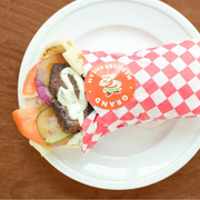 Spicy Turkish Kebab Pita | Grand Mediterranean