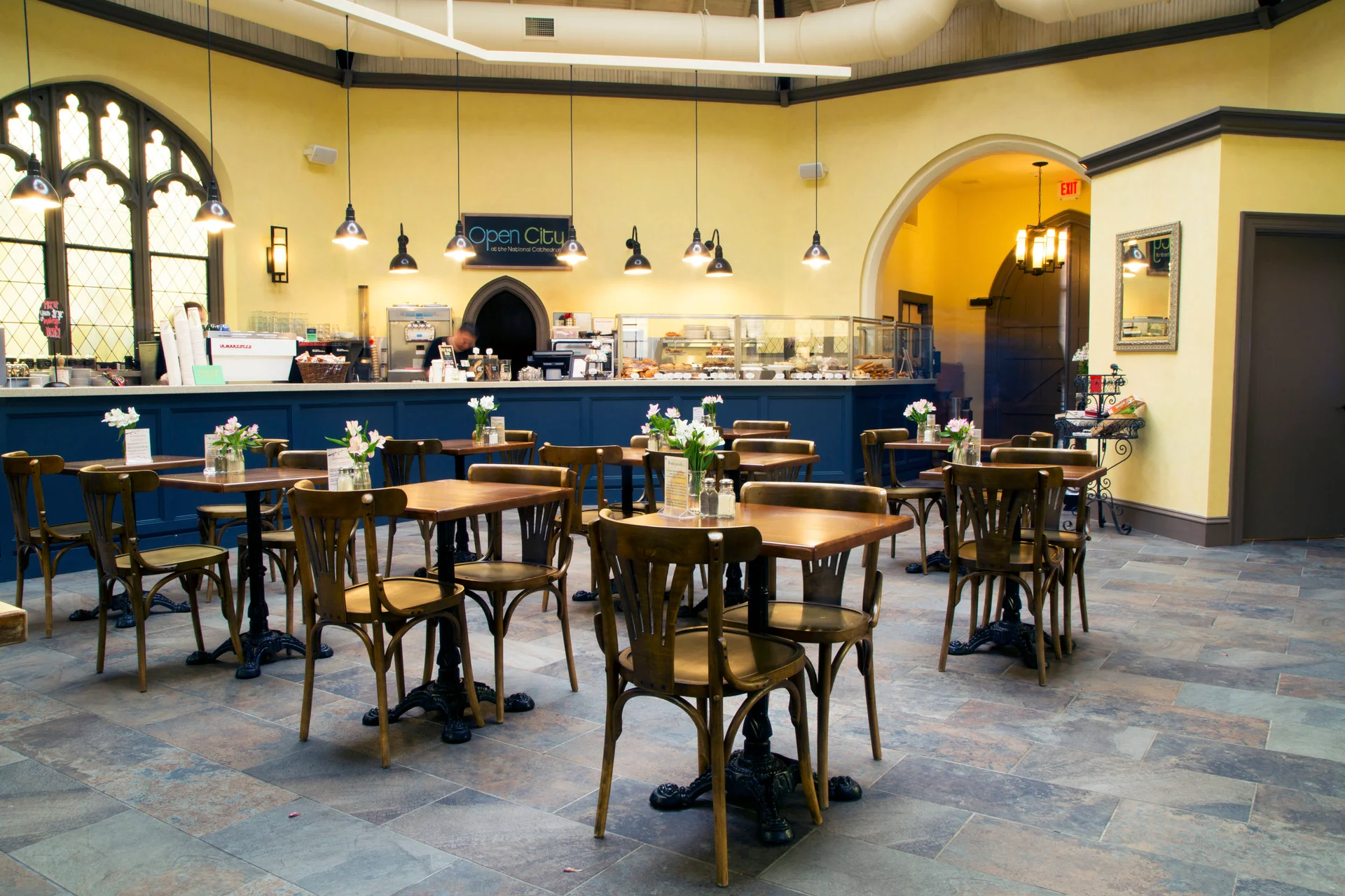 Open City at the National Cathedral - Sugared Blueberry Cold Foam Matcha