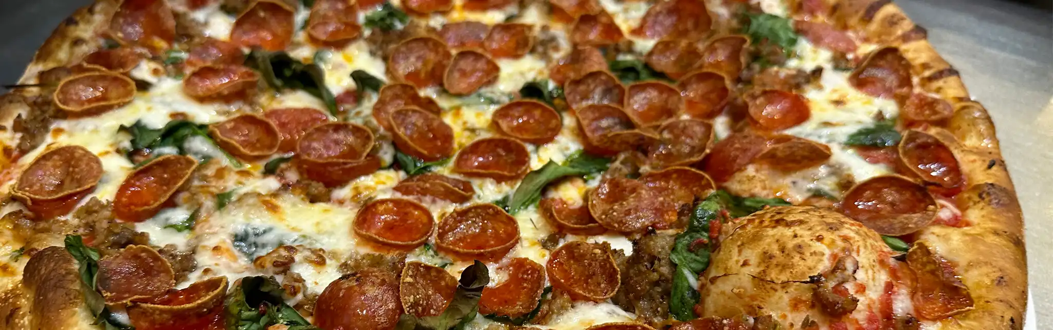 Ranger Joe's Pizza - NY Round Large 16" - "Cup and Char" Pepperoni