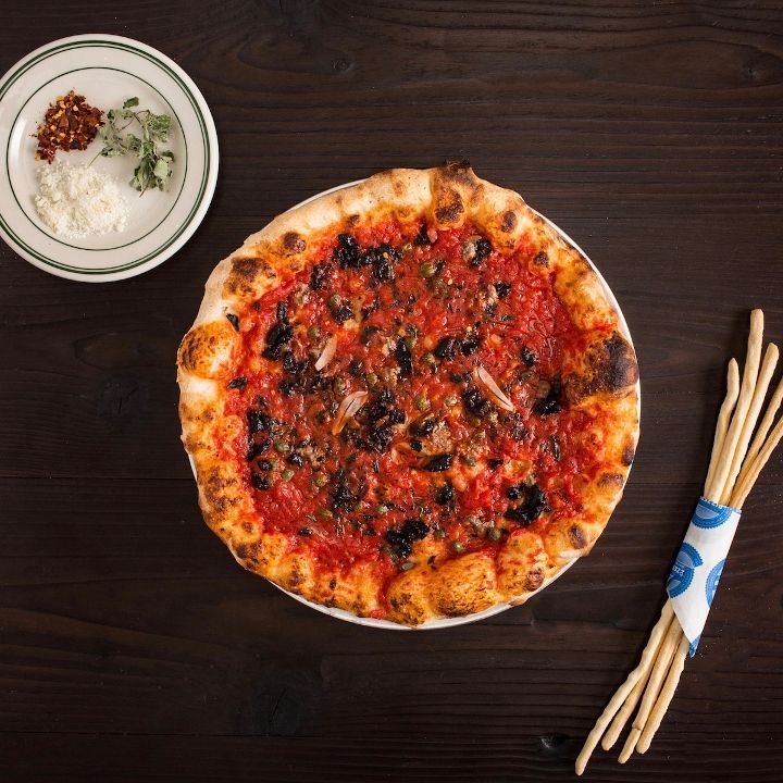 Delfina Restaurant - Porcini Pie