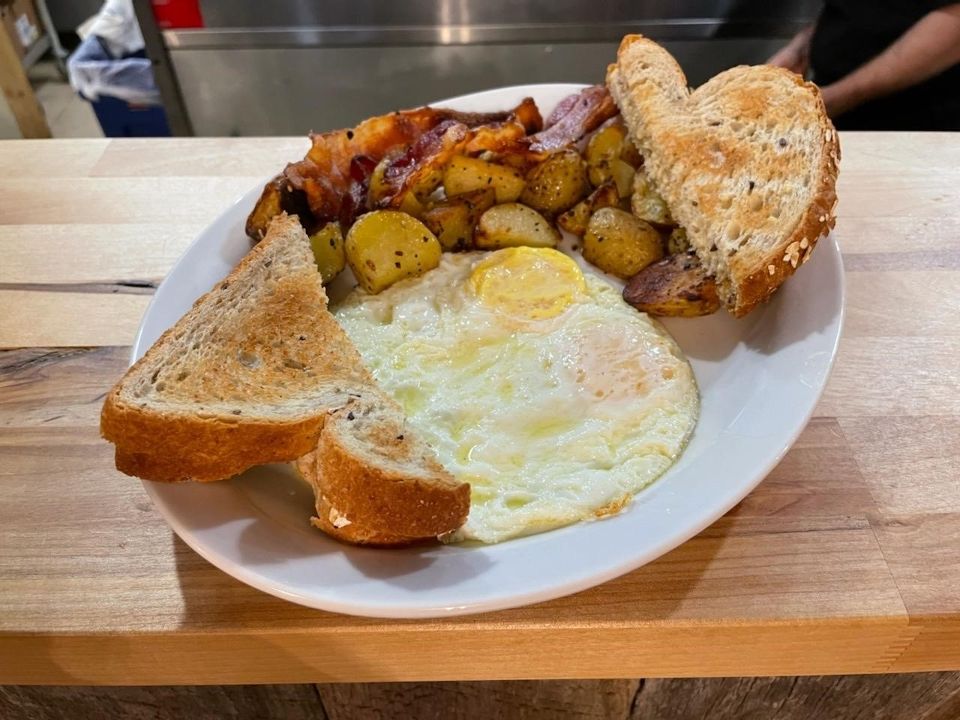 Fiddleheads Sandwich Shop - Eggs Benedict