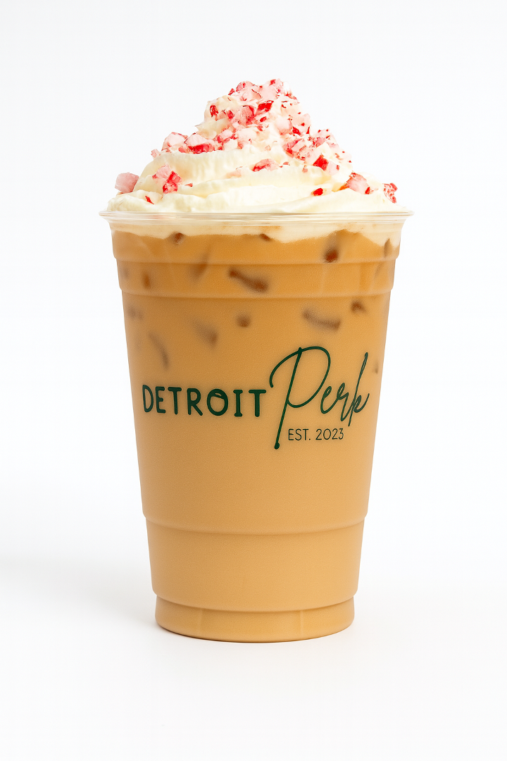 Detroit Perk Coffee - ICED CANDY CANE MATCHA