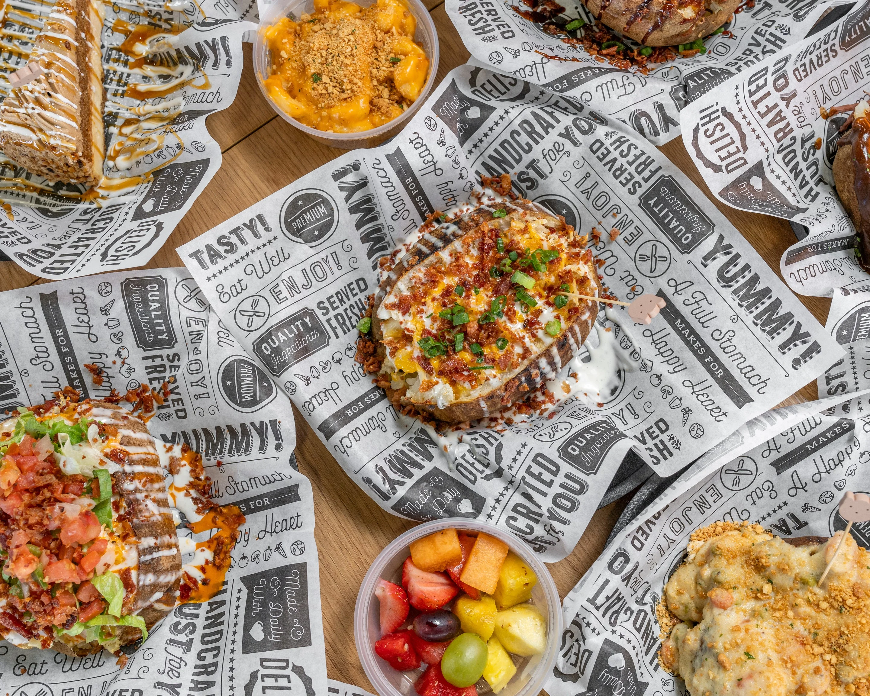 Build Your Own | Big Bear Baked Potatoes