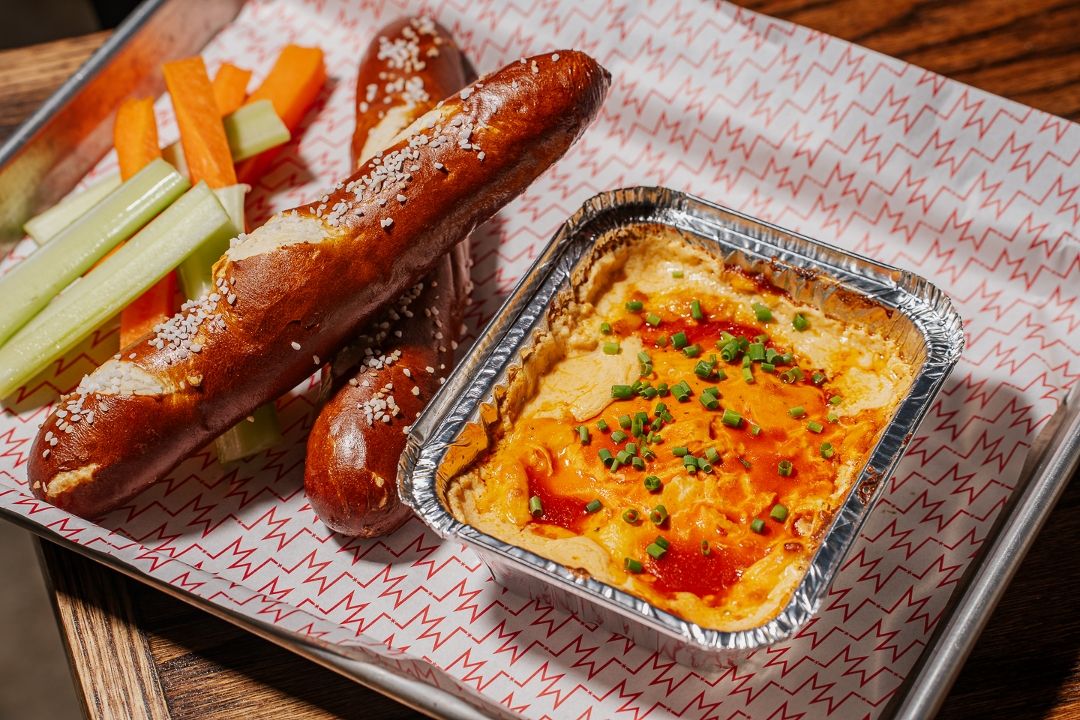 Chicago - Meat Quiche w/ Apple & Frisee Salad