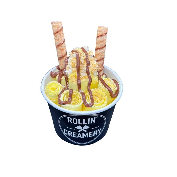 Rollin Creamery - Ashe 6314 Ashe Rd Suite 300 - Caramel Coconut Delight ...