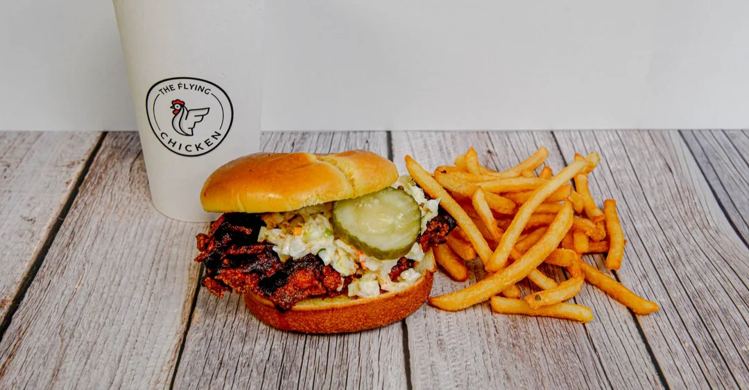 The Flying Chicken - Original Recipe Chicken Sandwich Meal