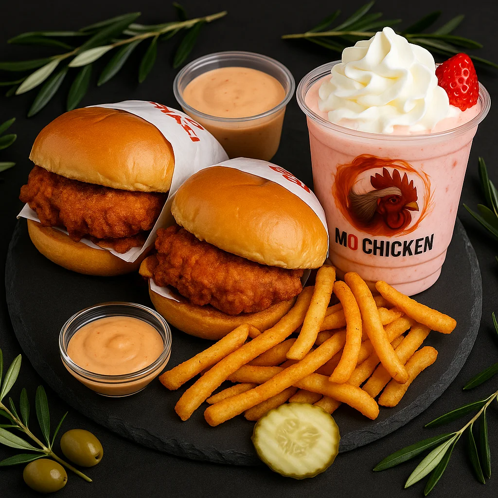 Hot chicken - menu