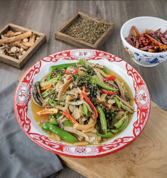 Kuan Zhai Alley - 火爆脆鱼肚 Stir Fried Fish Stomach