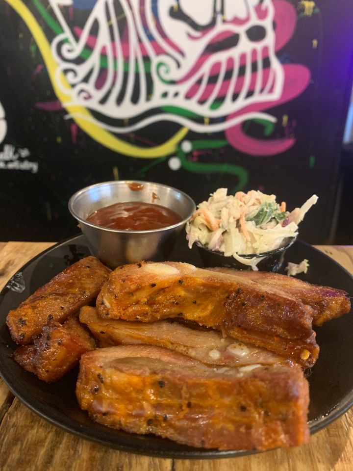 Voodoo Brewing Co - VA Beach Virginia Beach - The Two Year Burger w/ fries