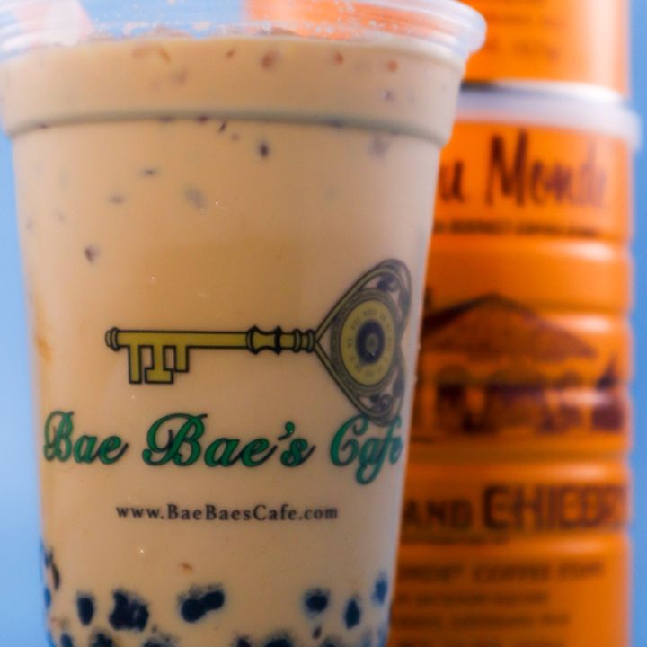 Bae Bae's Cafe - Strawberry Iced Latte