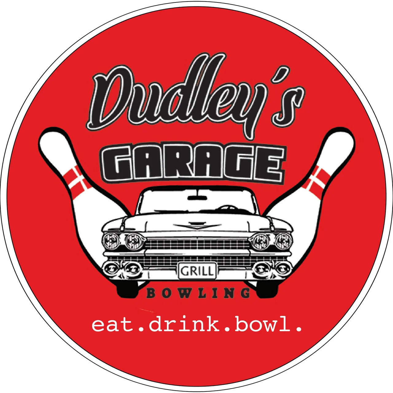 Dudley's Garage Restaurant and Bowling - Rae's Shrimp Pizza