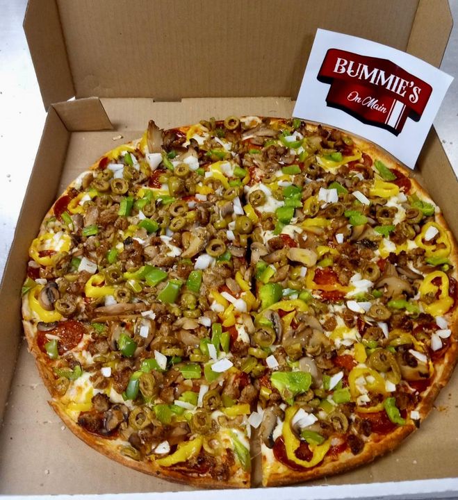 All The Way Pizza | Bummie's on Main