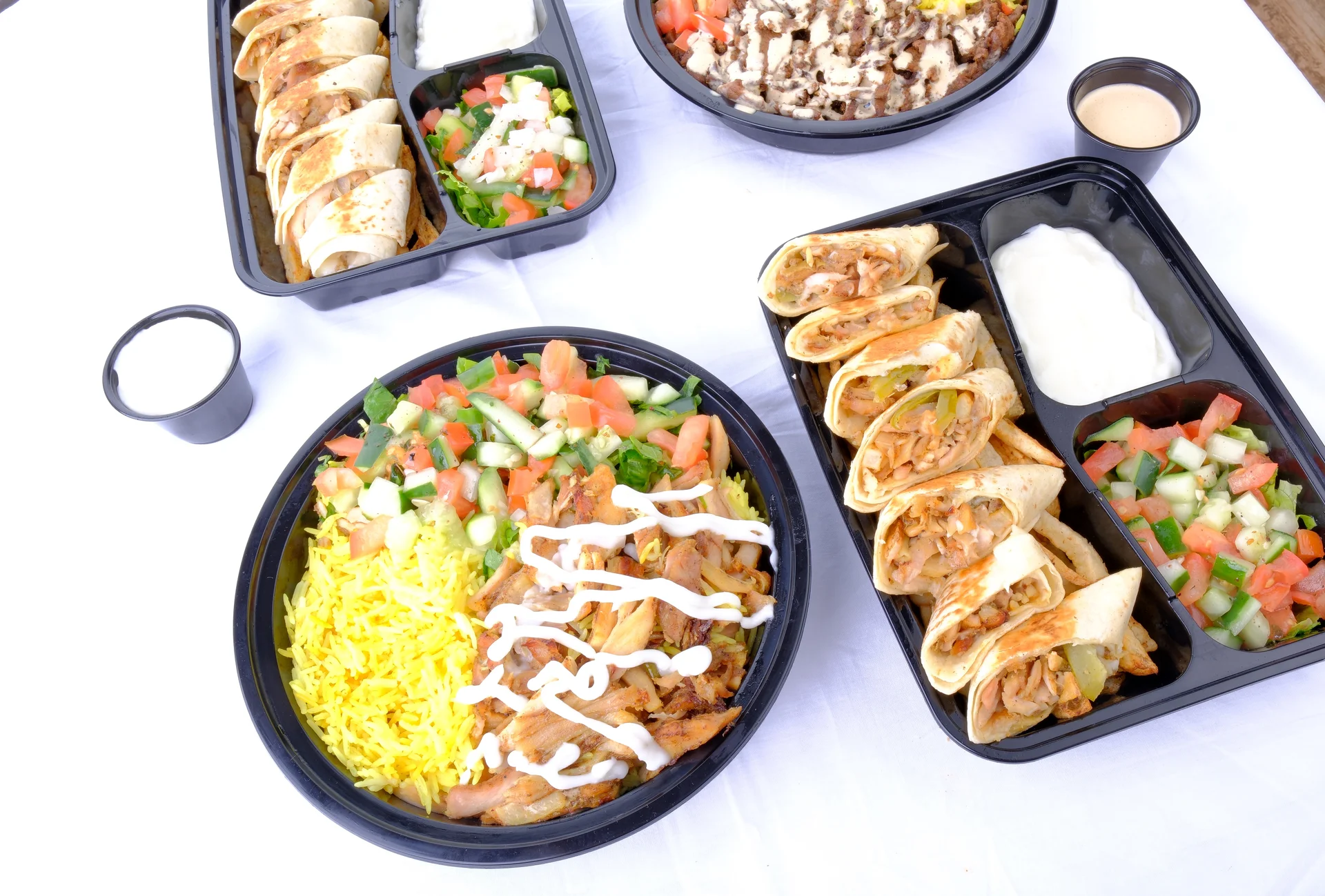 Abu Shawarma - Grilled Chicken Shawarma Wrap