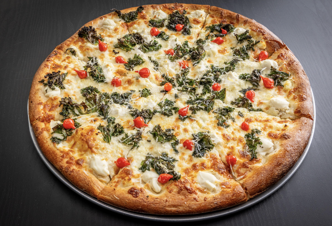 Kannapolis - 👑Spinach, Pepper & Garlic Slice🌿