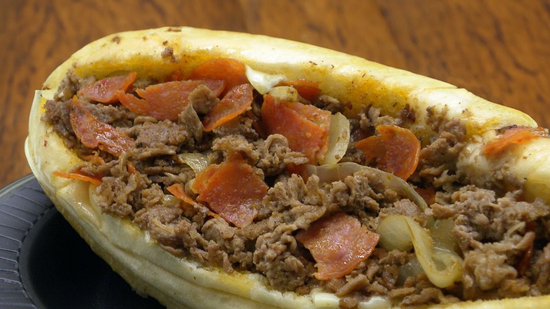 11th & G st. - 12" Beef Cheese Steak with Pastrami