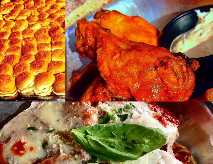Super Bowl Deal 2026 30 Wings, 6 Slider, 16 Dogs in Dough & 16 Garlic ...