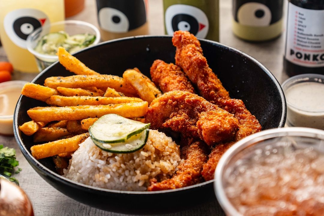 Duluth - 6600 Sugarloaf Parkway - PONKO chicken taco meal