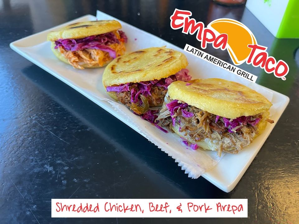Arepa Sampler | EmpaTaco