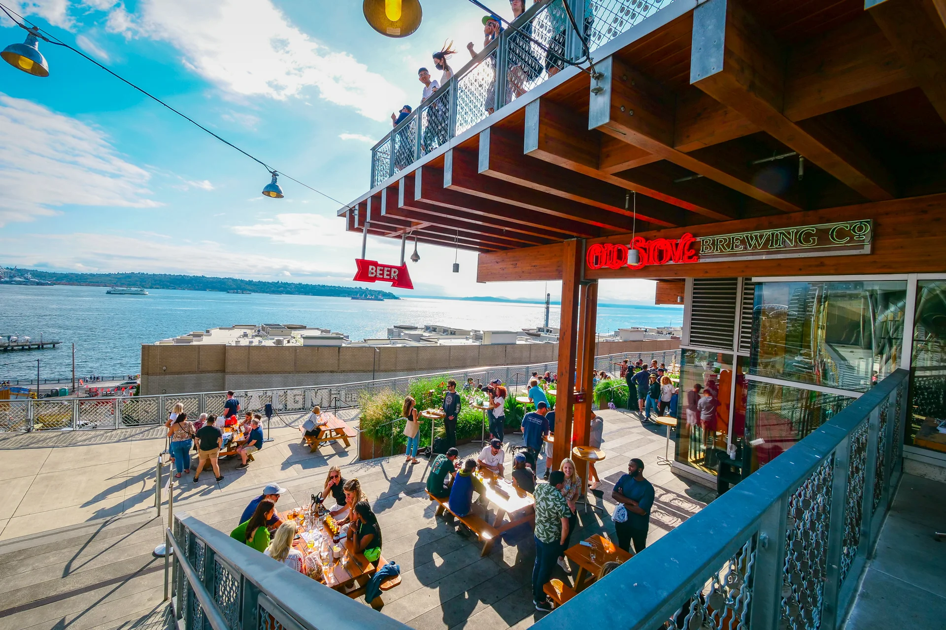 Old Stove Brewing Co - Pike Place - Roasted Brussels Sprouts