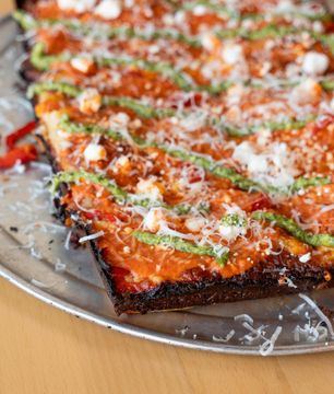 Blue Square Pizza | Toast