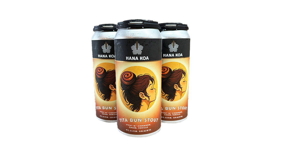 Hana Koa Brewing - Tita Bun Stout 16oz 4pack