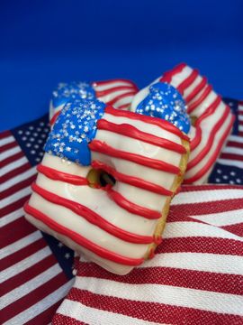Square Donut - Dozen Flag