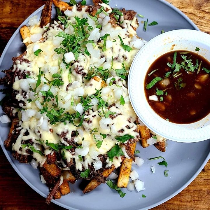 Fusion Street Eatery 422 Patricia Avenue - Birria Cheese Dog