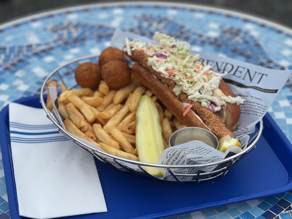 Fish & Crab Shack - Topo Chico Tropical Mango