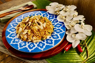 Downtown Detroit, MI - F1. Kow Pad Dinner - Thai Fried Rice