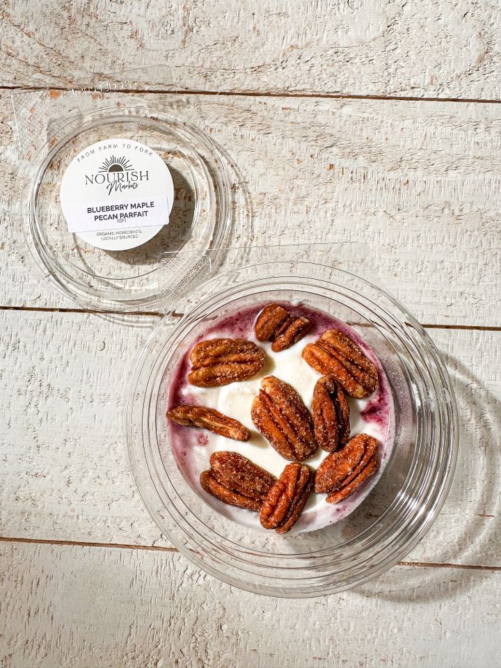 Brew HaHa Trolley Square - Blueberry Maple Pecan Parfait