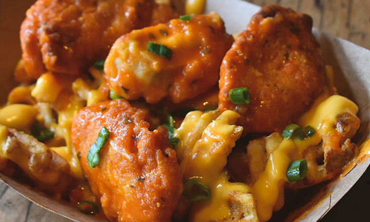 Chicken & Waffle Fries | OX-B's