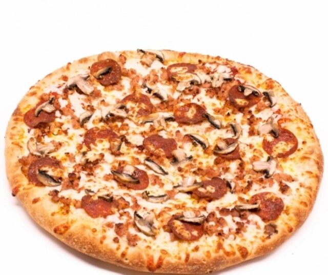 Locals Pizza - 1 Med Pepperoni & Naan Cheese Bread