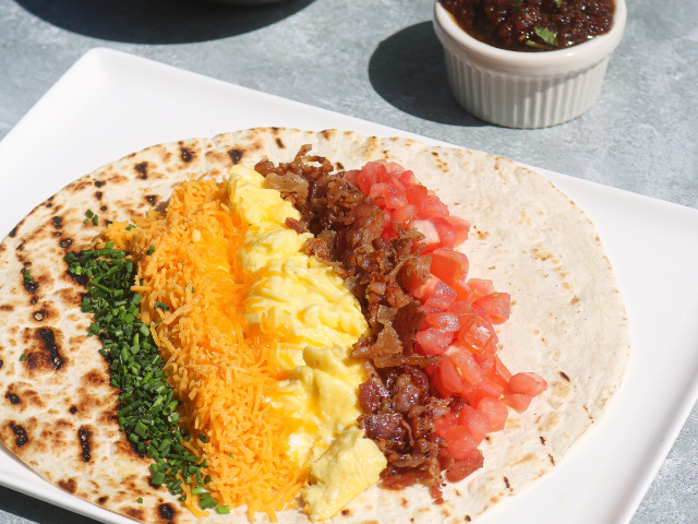 Savory Cityplace - BF Taco (Egg n Cheese)