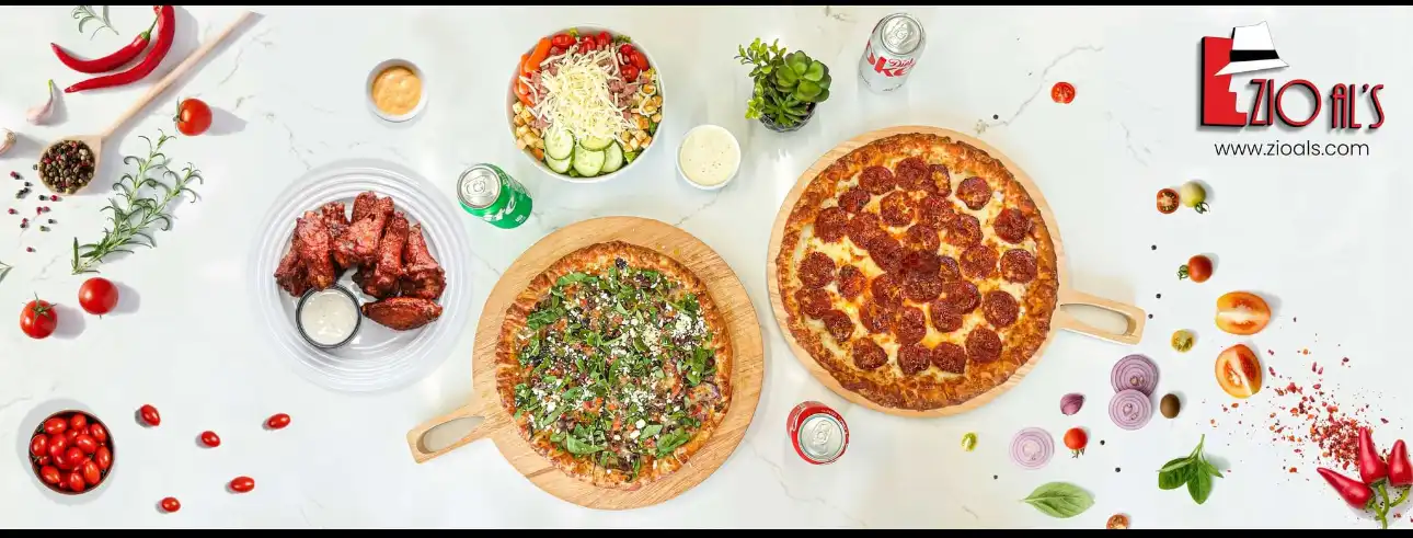 Zio Al's Pizza & Pasta " Addison " - Traditional Wings 8 Pcs