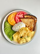 The Norwalk Art Space Cafe - Cheesy Cornbread French Toast