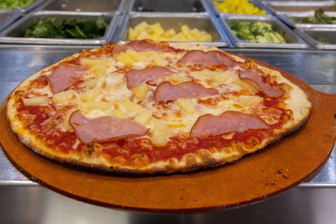 Stone Fire Pizzeria 1250 Bridge Street Ste. 200 - 15" Hawaiian