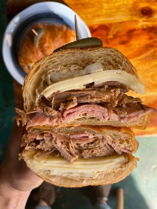 Born and Bread - Honey Butter Cuban Croissant