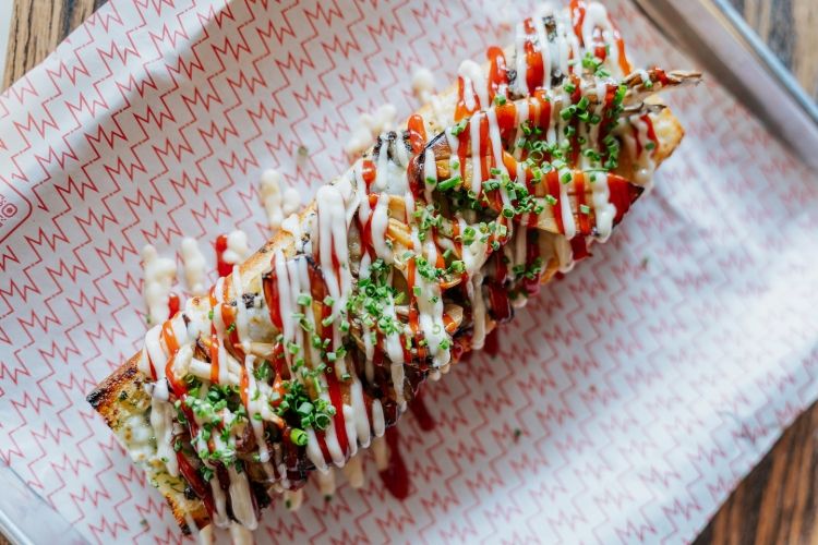 Chicago - Meat Quiche w/ Apple & Frisee Salad